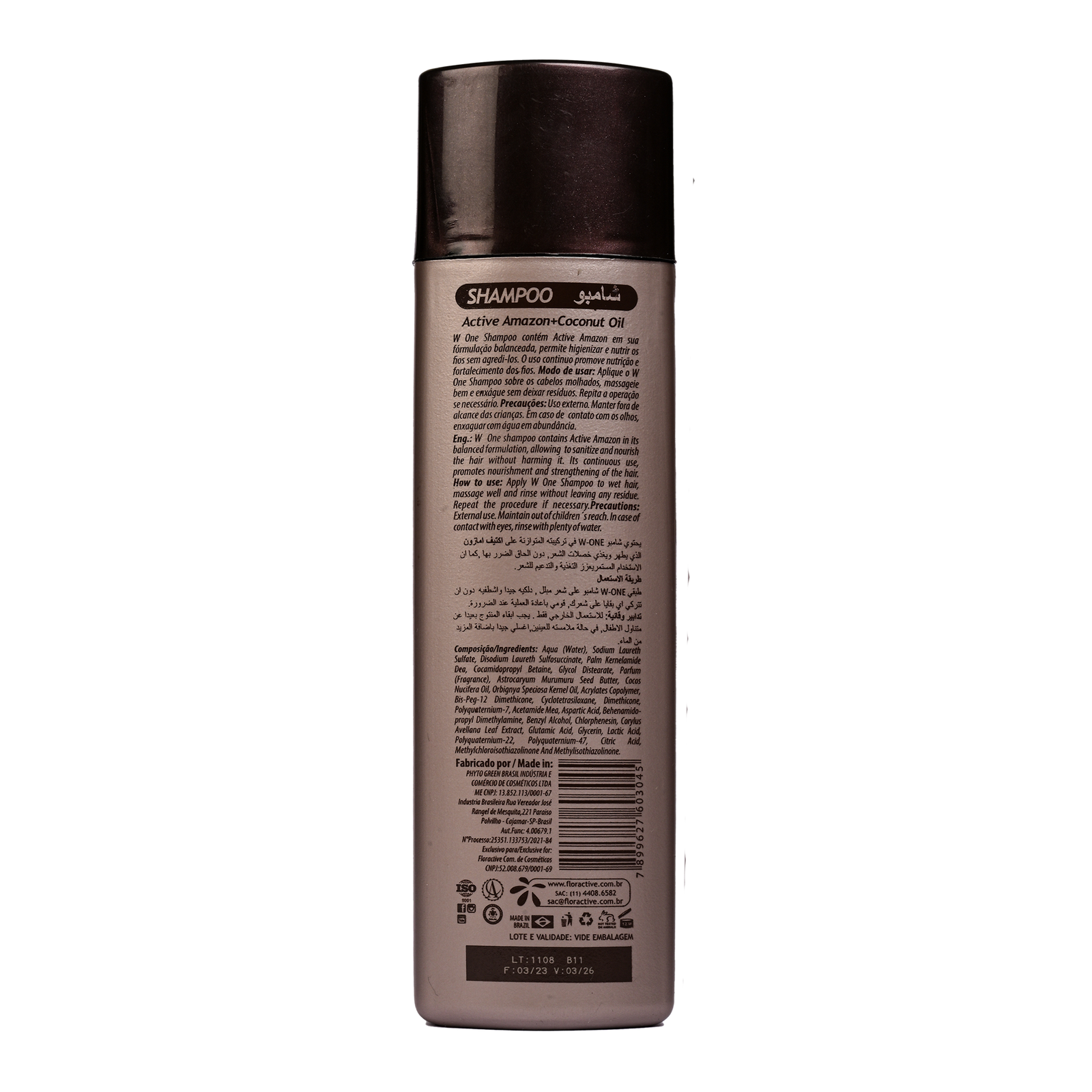 Floractive W One Shampoo 300ml | Intensive Hair Nourishment