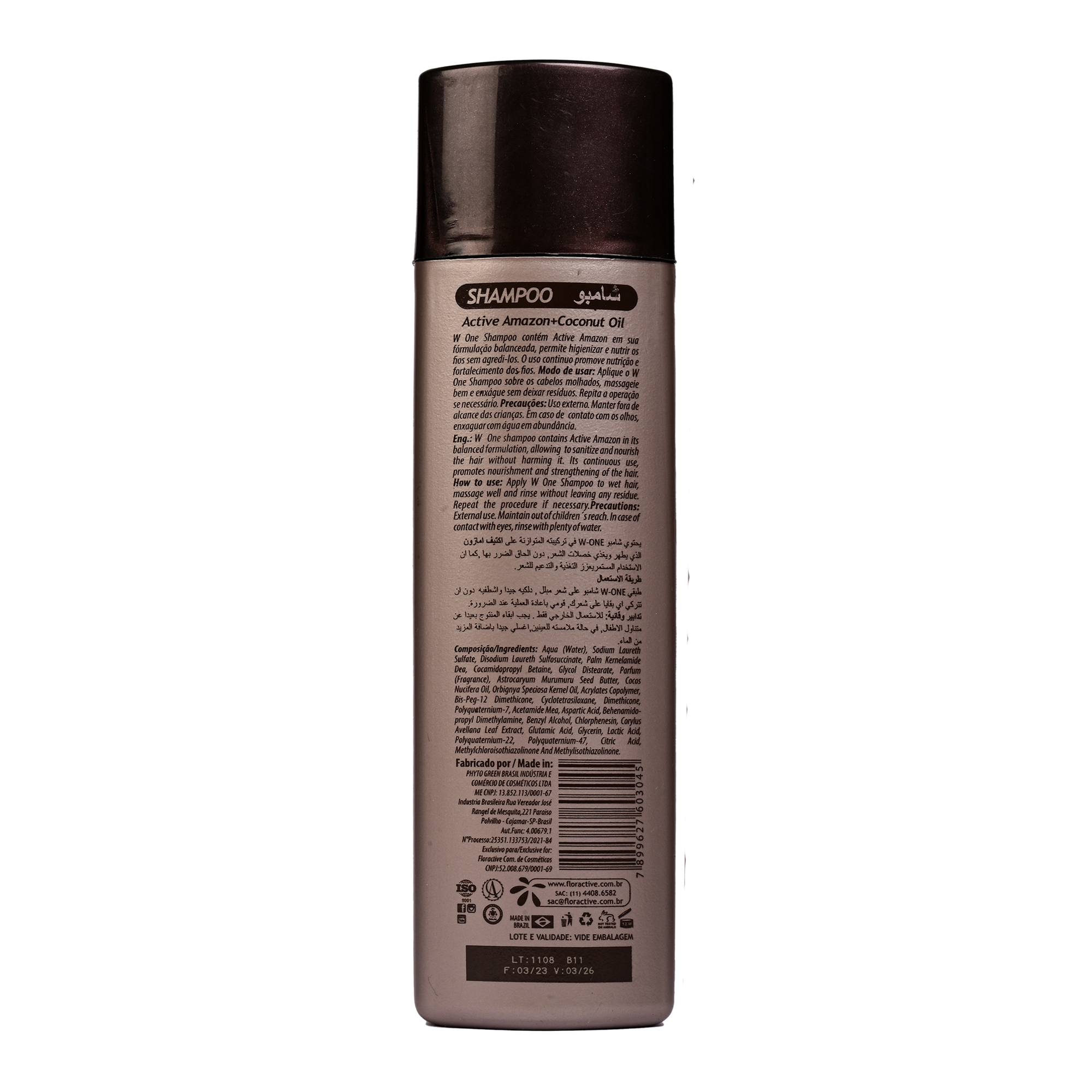 Floractive W One Shampoo 300ml | Intensive Hair Nourishment